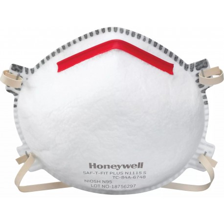 Honeywell Saf-T-Fit Plus N95 Respirator: small