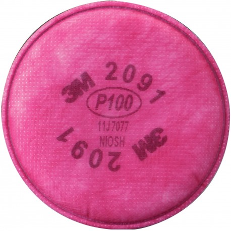 3M P100 Particulate Filter: 2/pk