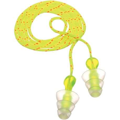 3M Tri-Flange Plugs: Cloth Cord