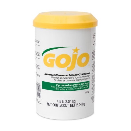 gojo lemon pumice hand cleaner
