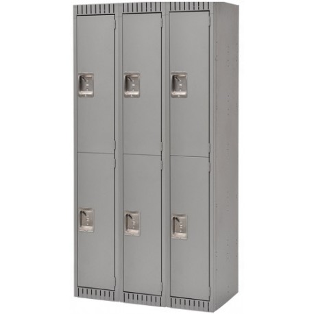 Locker: 3 Bank, 2 Tier