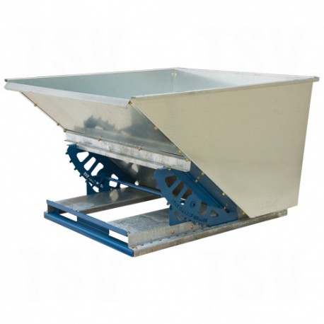 Self-Dumping Hopper: 1.5 cu.yd.- Kleton
